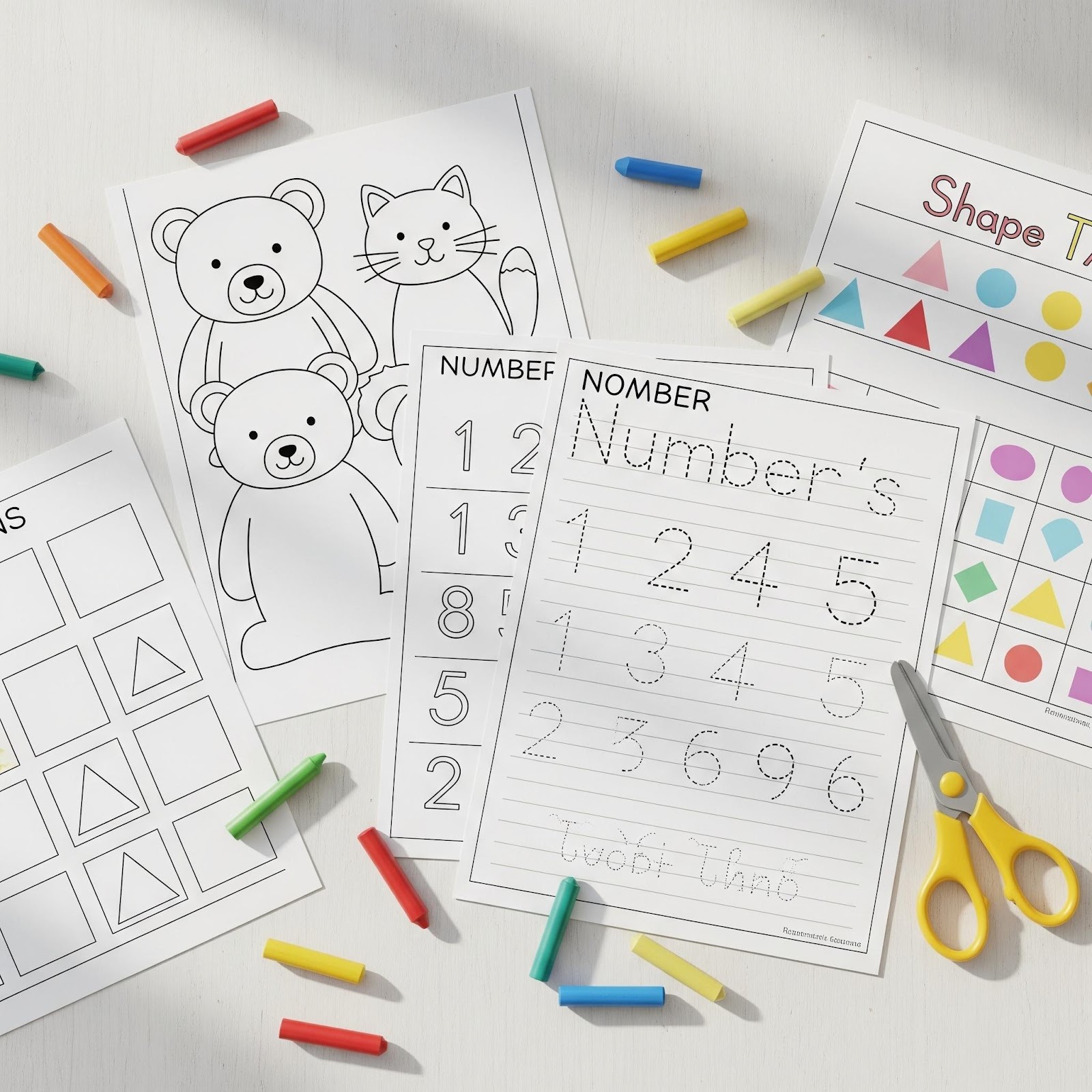 Fun Printable Activities for Toddlers